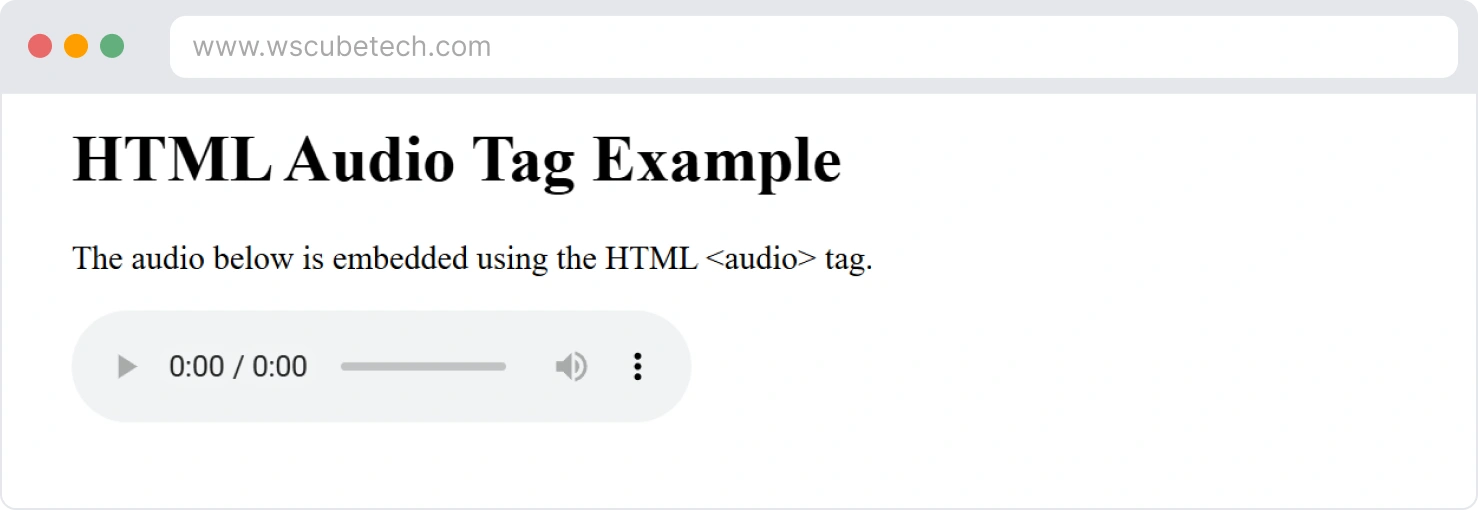 Html Tags Part 5 How To Make A Music Player In Website Using Html